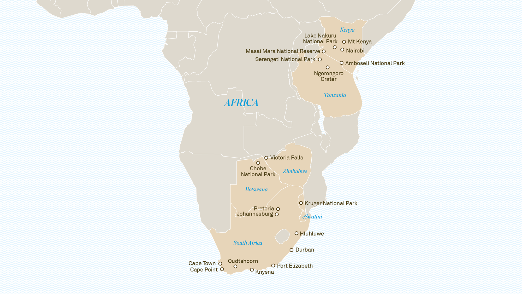 Africa Escorted Tours | Ultra-Luxury Land Journeys - Scenic